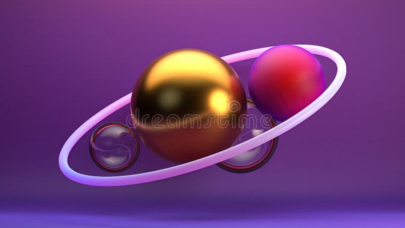 Objects for Purple and Gold Motion Graphics Abstract, Dramatic, Modern ...