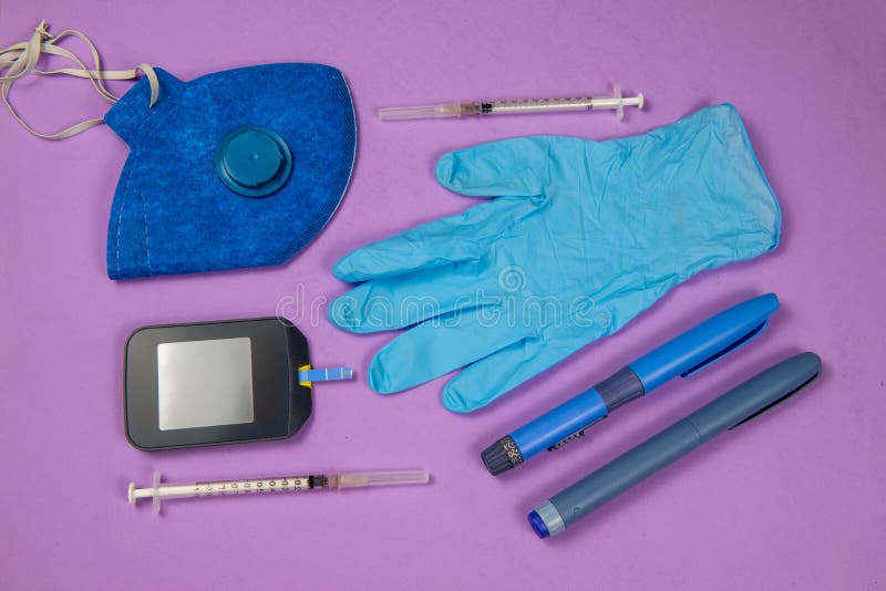 Objects that Represent Diabetes Stock Photo - Image of blood, treatment ...