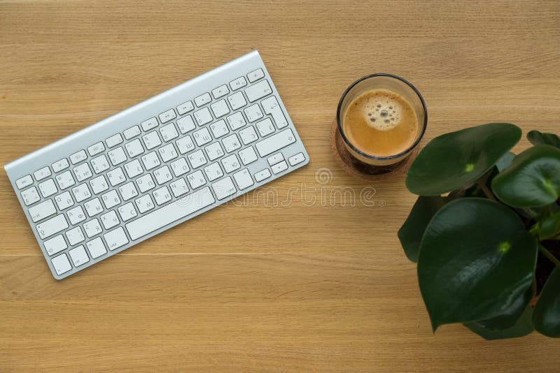 Objects on the Table, Top View. Stock Photo - Image of table ...