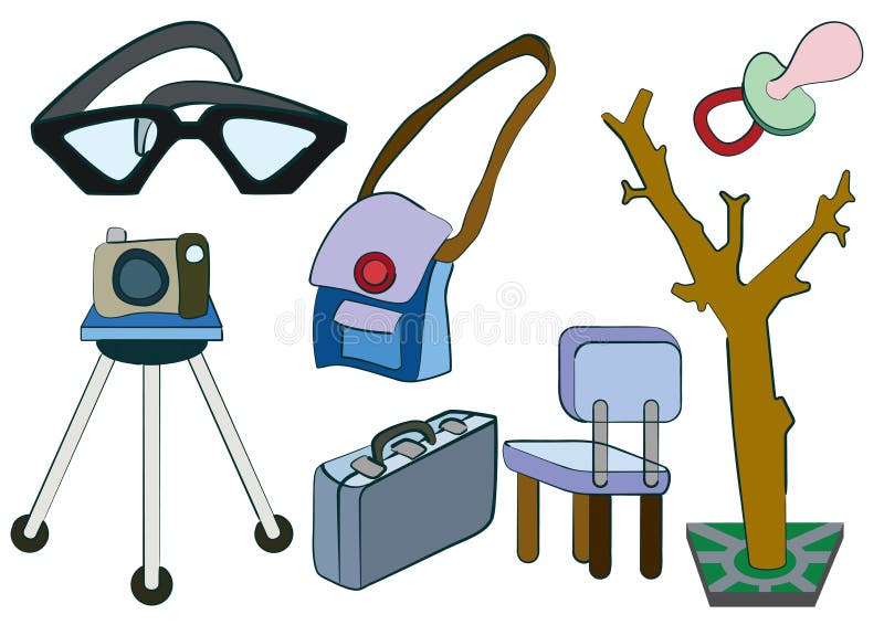 Objects And Tools Picture. Image: 4727795