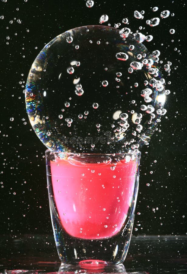 Objects in water stock photo. Image of pink, bubbles, water - 2752620