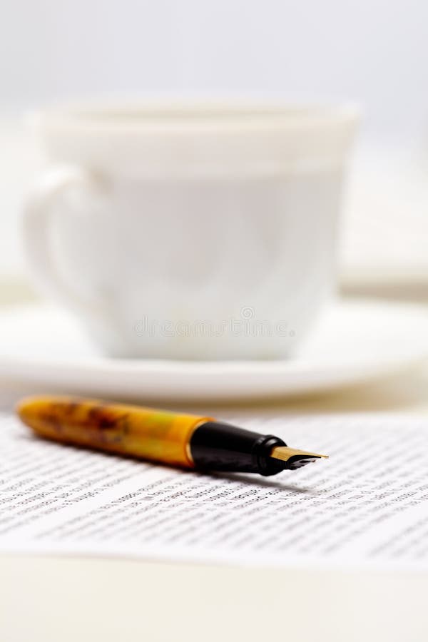 Objects at workplace stock image. Image of ballpoint - 20976189