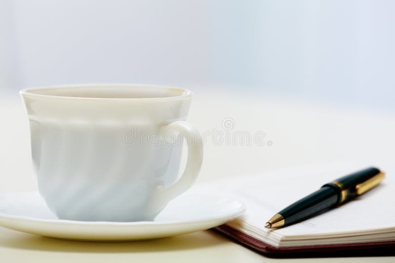 Objects at workplace stock photo. Image of message, focus - 26817266