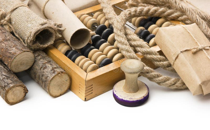 Objetos Diversos En La Oficina De Carga Foto de archivo - Imagen de ...