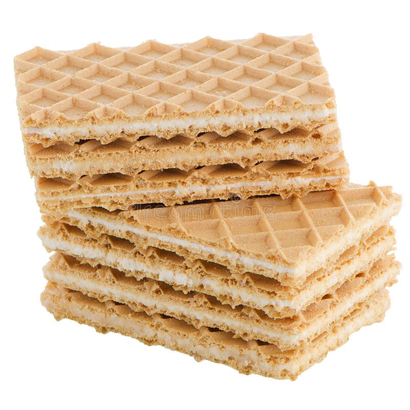 Obleas de la vainilla imagen de archivo. Imagen de obleas - 38631003