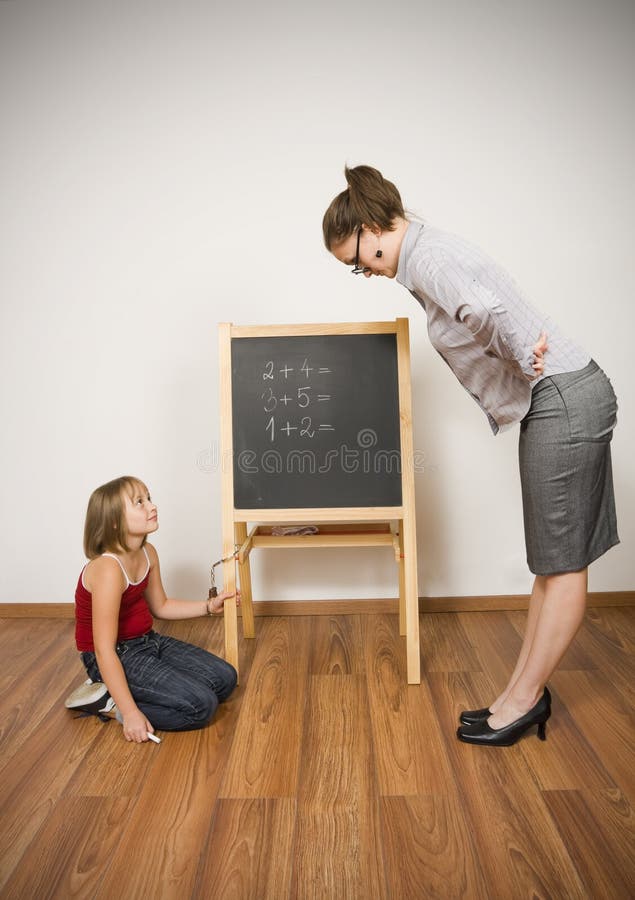 Obligated learning stock image. Image of little, professor - 12207603