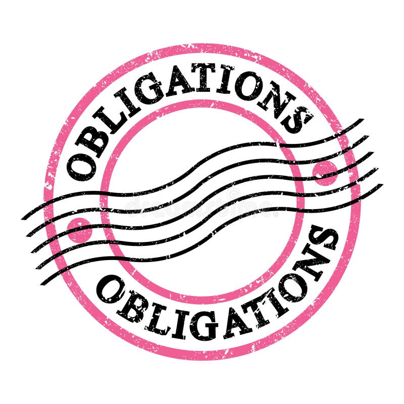 Obligations Text Stock Illustrations – 444 Obligations Text Stock ...