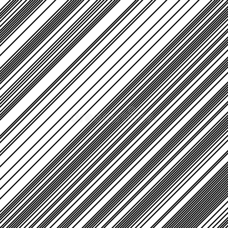 Oblique Straight Black Lines Pattern Stock Vector - Illustration of ...