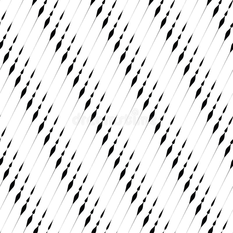 Oblique Pattern with Black Forms, Modern Stylish Image. Stock Vector ...