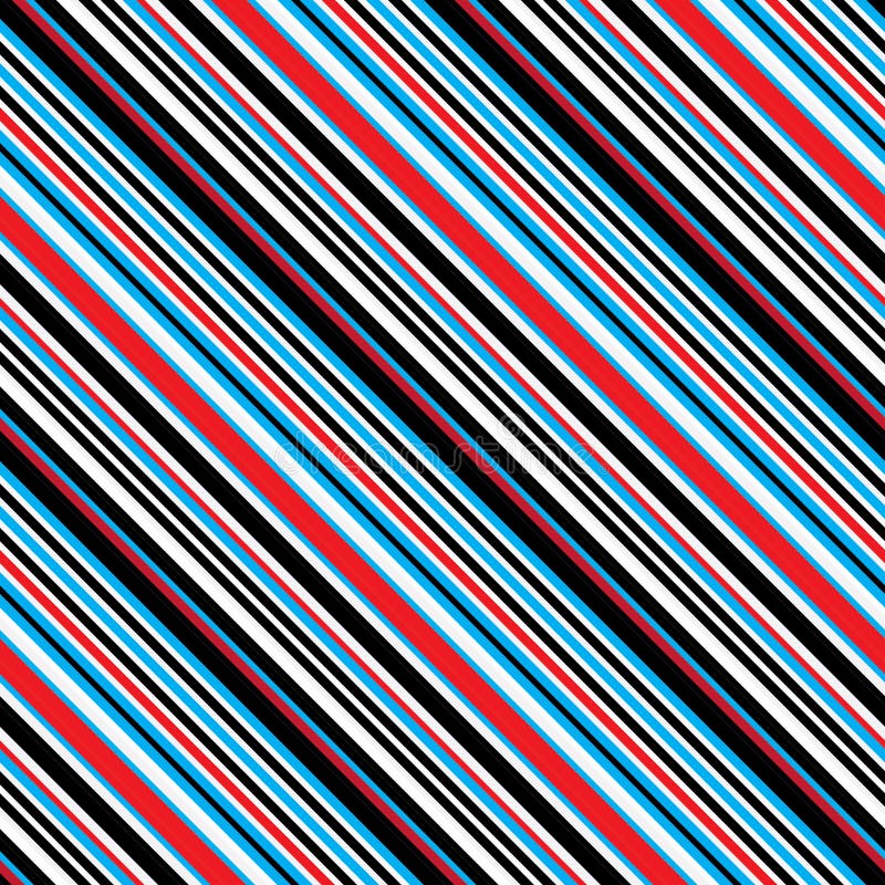 Oblique Pattern with Color Streaks, Modern Stylish Image. Stock Vector ...