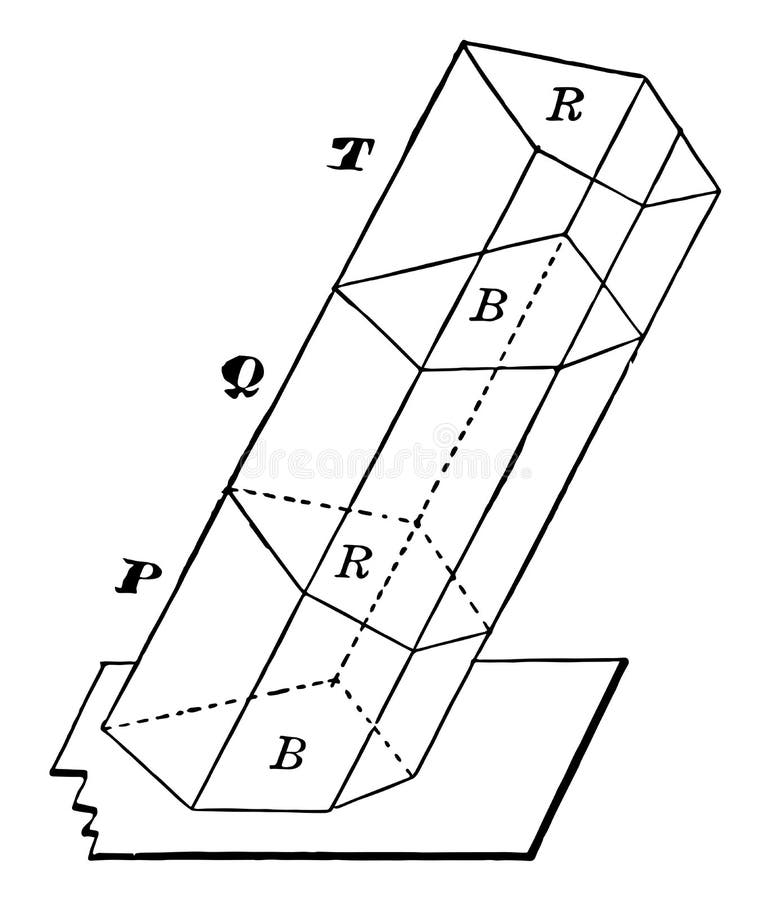 Oblique Truncated Circular Cone. Geometric Shapes. Vector Illustration ...