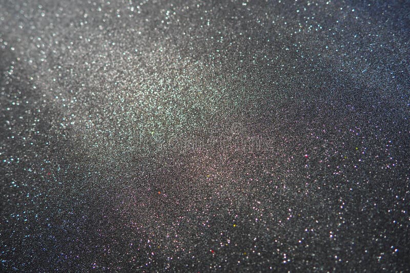 Oblique Rays of Light on a Black Surface. Bokeh, Dust Particles ...