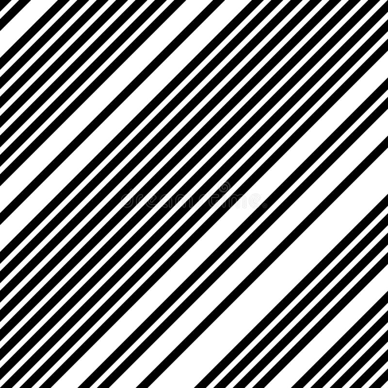 Oblique Straight Black Lines Pattern Stock Vector - Illustration of ...