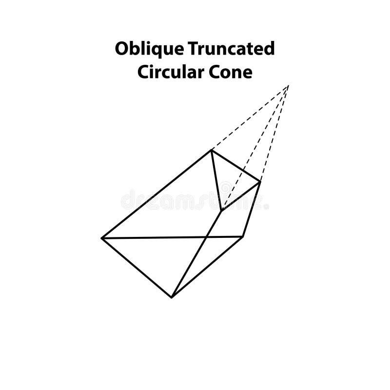 Truncated Shape Stock Illustrations – 183 Truncated Shape Stock ...