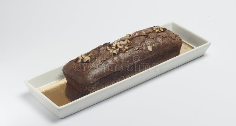 Oblong Cake Sweet Food Dessert Stock Photo - Image of hand, breakfast ...