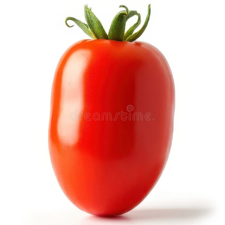 Oblong Red Tomato stock illustration. Illustration of salad - 366829377