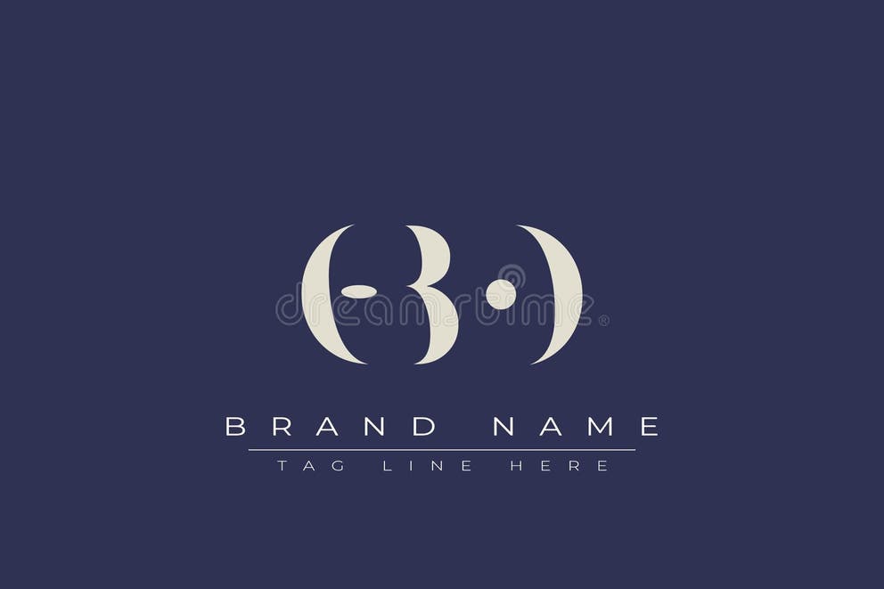 OBO Abstract Letter Logo Design Stock Vector - Illustration of ...