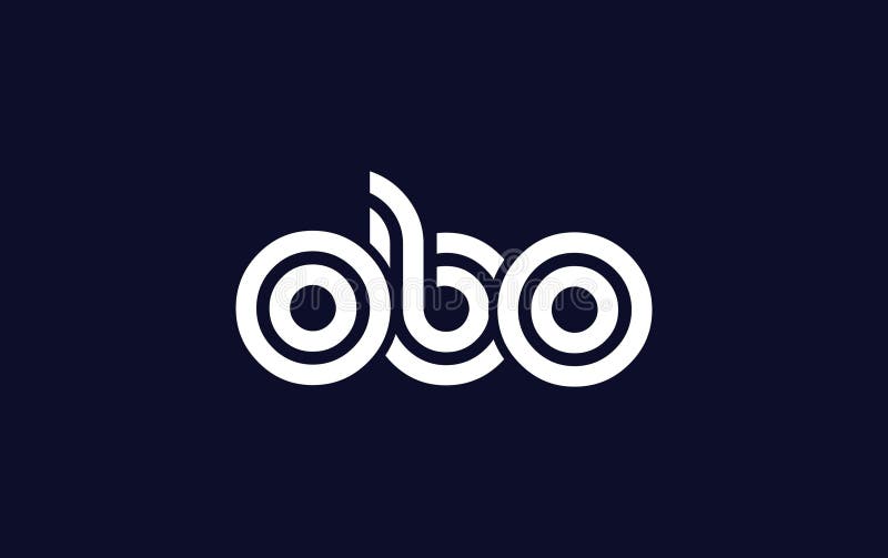OBO Creative Unique Modern Letter Logo Design Stock Vector ...