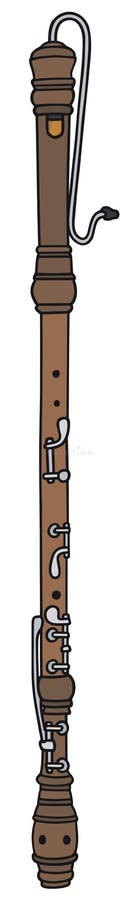 Oboe ilustração do vetor. Ilustração de orquestra, oboé - 41413532