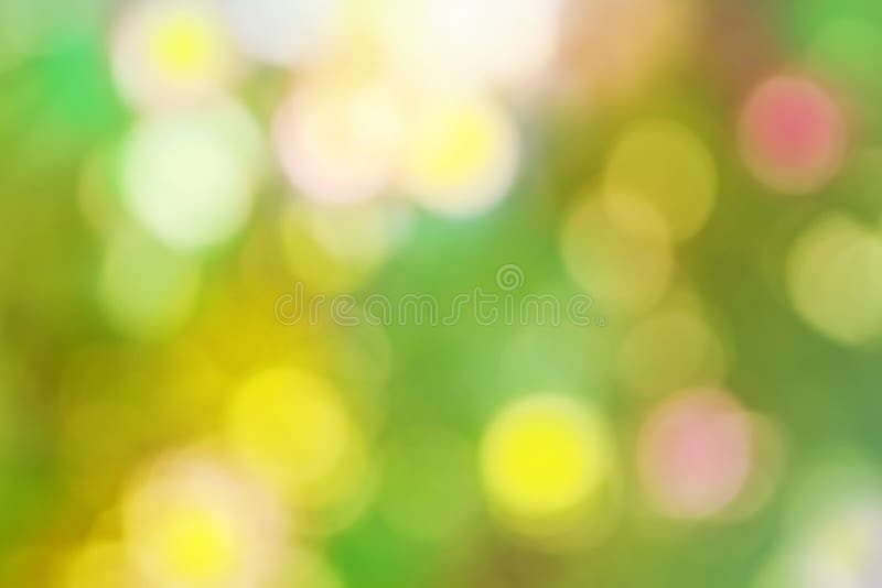Leave Green Autumn Nature Blur Bokeh Background Stock Image - Image of ...