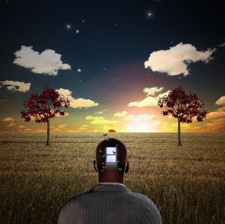 Obscure Vision stock illustration. Illustration of knowledge - 11198881