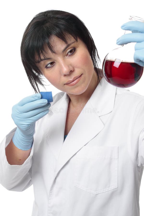 Observación química foto de archivo. Imagen de adulto - 6702642