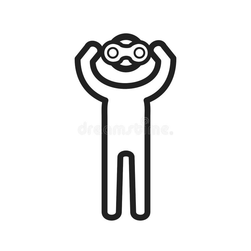 Observant stock illustration. Illustration of concept - 96368916