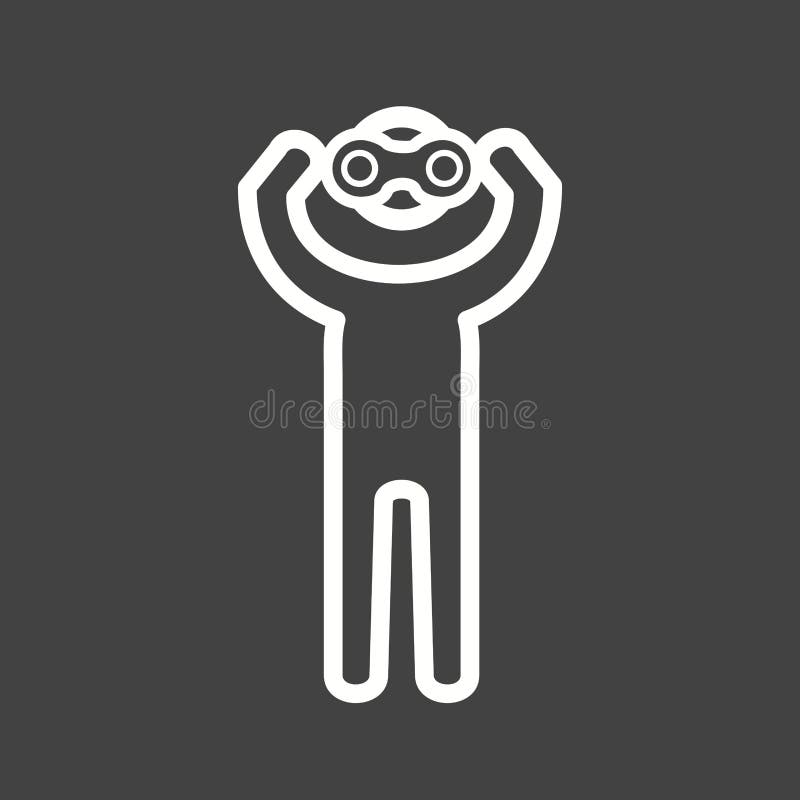 Observant stock vector. Illustration of estimate, predict - 97213922