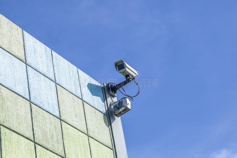 Observation camera stock photo. Image of horizontal, cement - 13363094