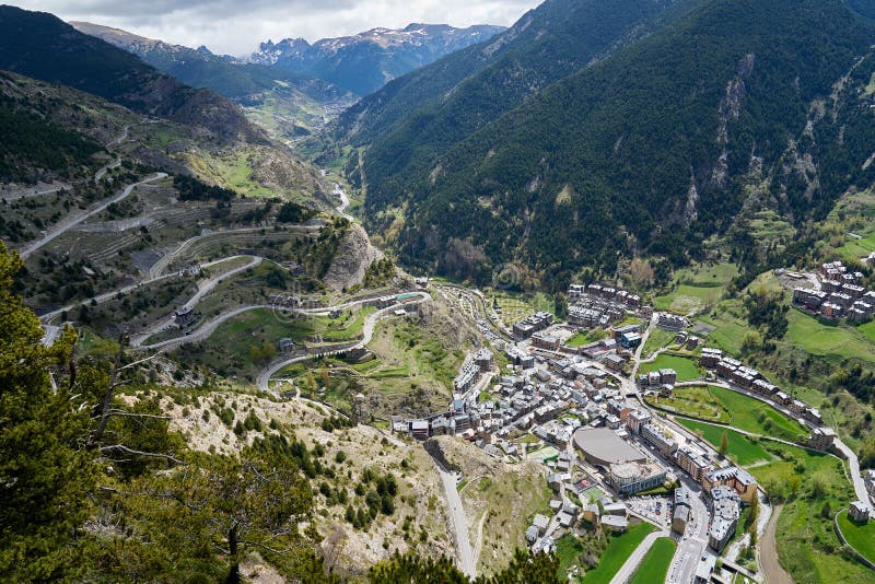 Observation Deck Roc Del Quer, Andorra. Editorial Photography - Image ...