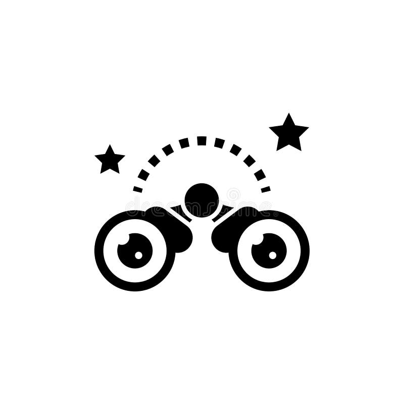 OBSERVATION Icon in Vector. Logotype Stock Vector - Illustration of ...