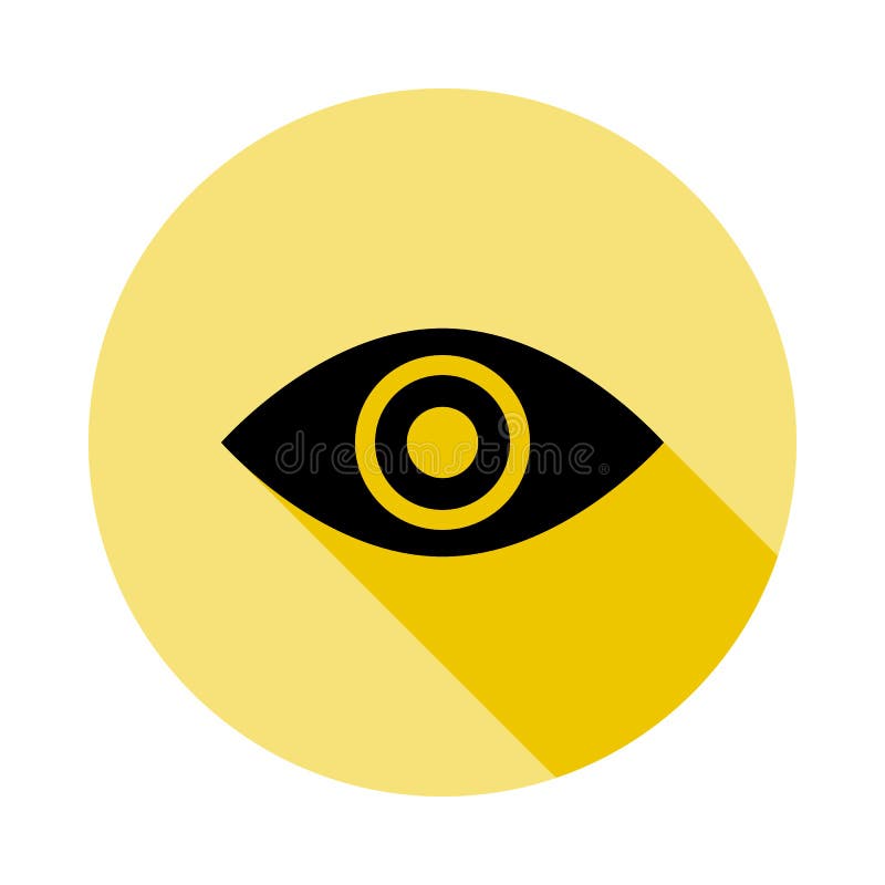 Observation Key Icon. Simple Glyph, Flat Vector Element of Universal ...