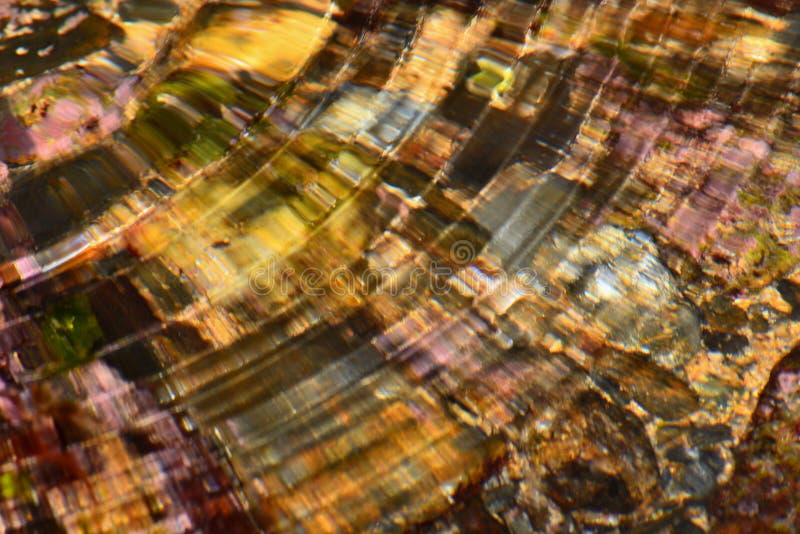 Illustration Physical Phenomena Refraction Reflection Light Stock ...