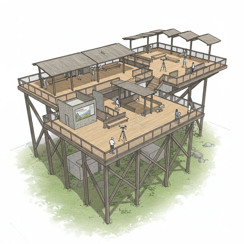 Level Wooden Structure Stock Illustrations – 2,543 Level Wooden ...