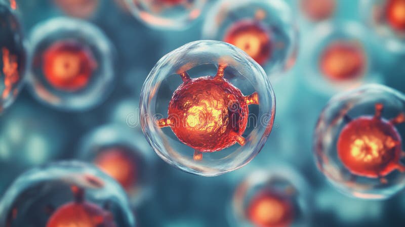 Observation of Stem Cell Division Mitosis Process Captured Under ...