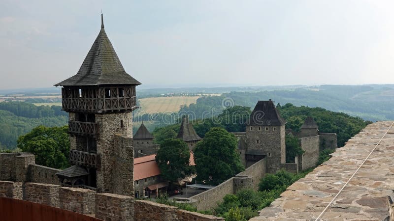 Ruins of Helfstyn Castle in the Czech Republic 3 Stock Image - Image of ...