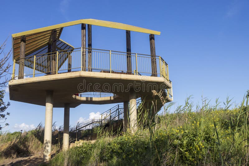 Observation Tower Overlooking Green Valley Stock Photos - Free ...