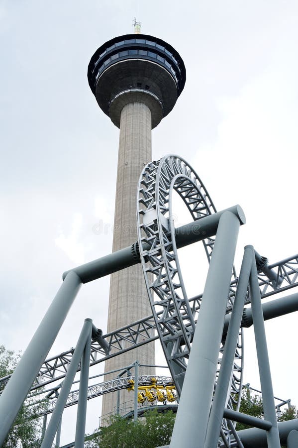 Observation tower in park stock image. Image of finland - 20757779