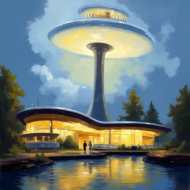 Observation Tower of the Restaurant Second Heaven. from the Panorama ...