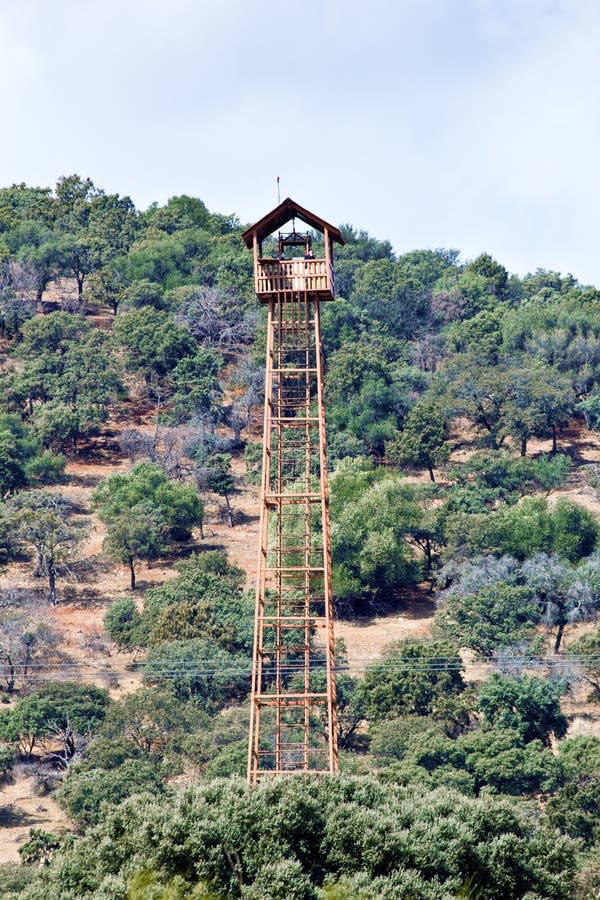 Observation Tower stock image. Image of emergency, plant - 40322015