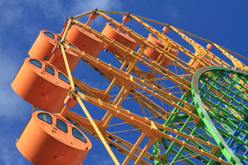 Observation wheel stock image. Image of clear, amusement - 46263823