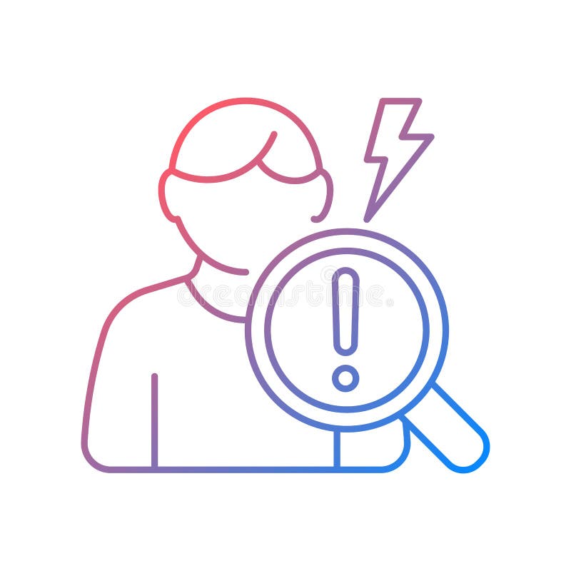 Observational Studies Gradient Linear Vector Icon Stock Vector ...