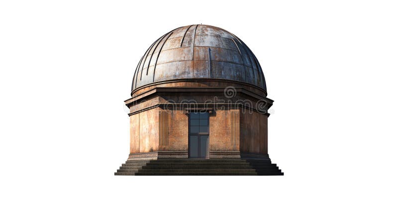 Observatory Dome. Architectural Structure for Astronomical Research and ...
