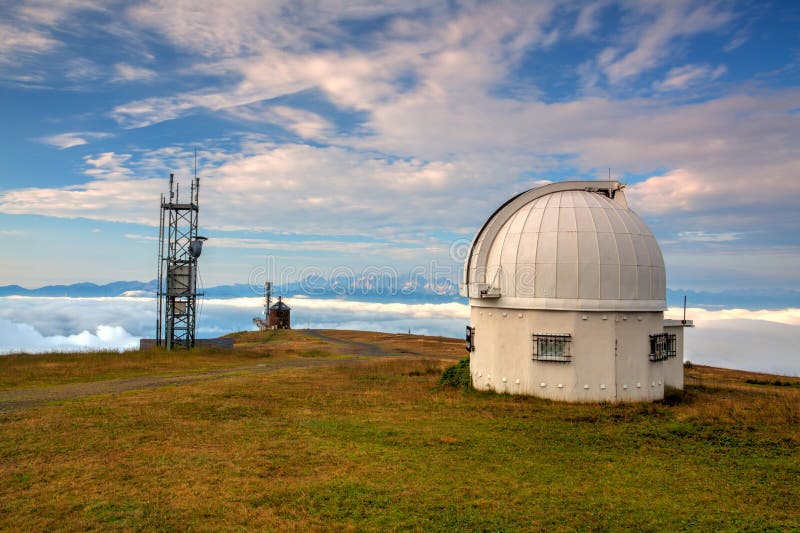 Observatory Dome at the Royal Observatory Stock Photo - Image of ...