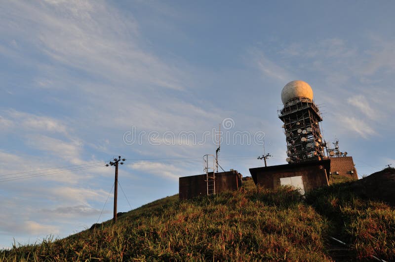 Observatory Radar stock photo. Image of high, kong, plant - 57391426