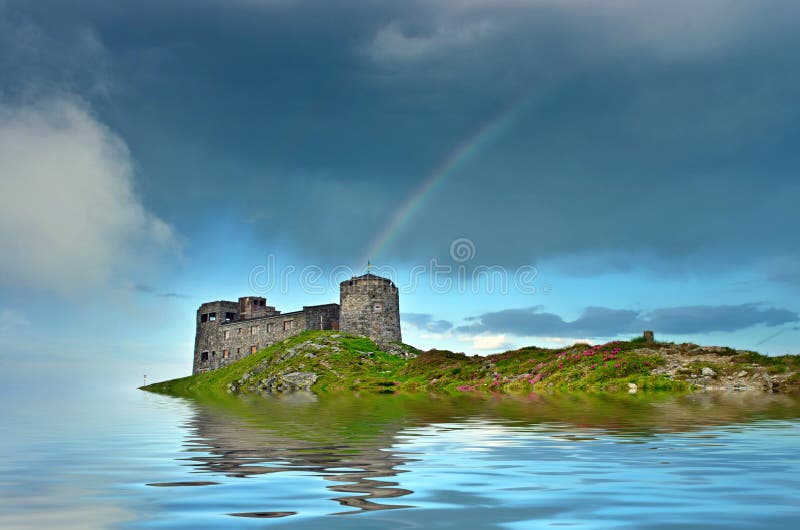 Observatory on Mount Pip Ivan Stock Photo - Image of majestic, cliff ...