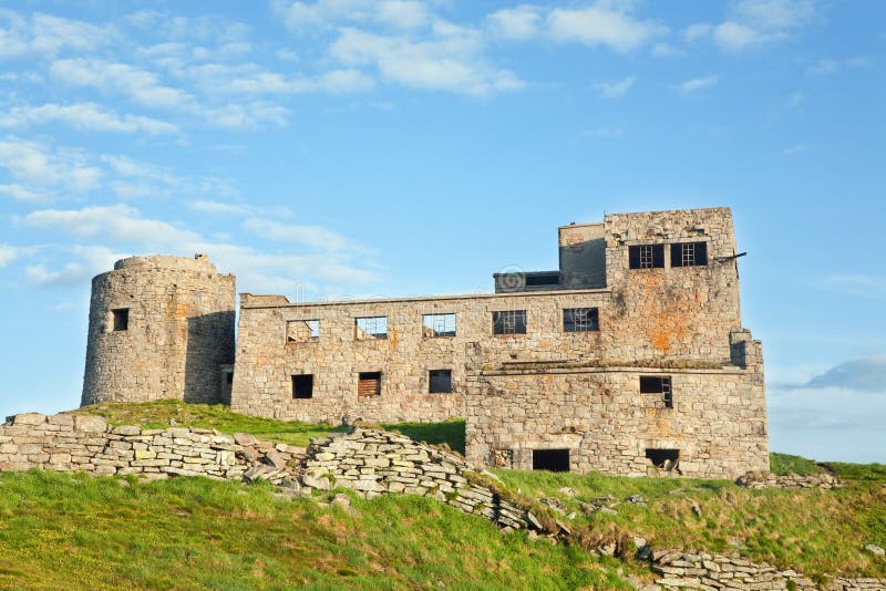 Observatory Ruins on Mountain Top Stock Photo - Image of mountain ...