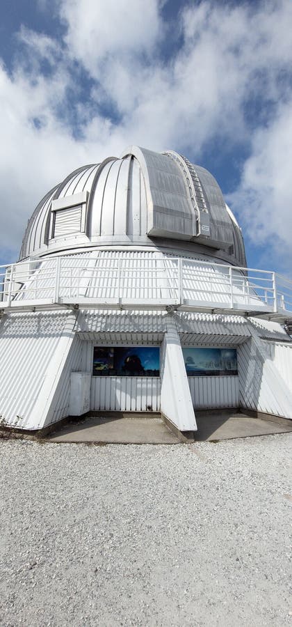 Observatory on the Summit of Mont Mégantic Stock Image - Image of ...