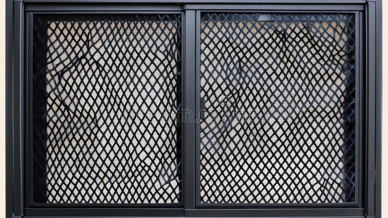 Observe Black Metal Net Frame with Diamond, Geometric Patterns and ...