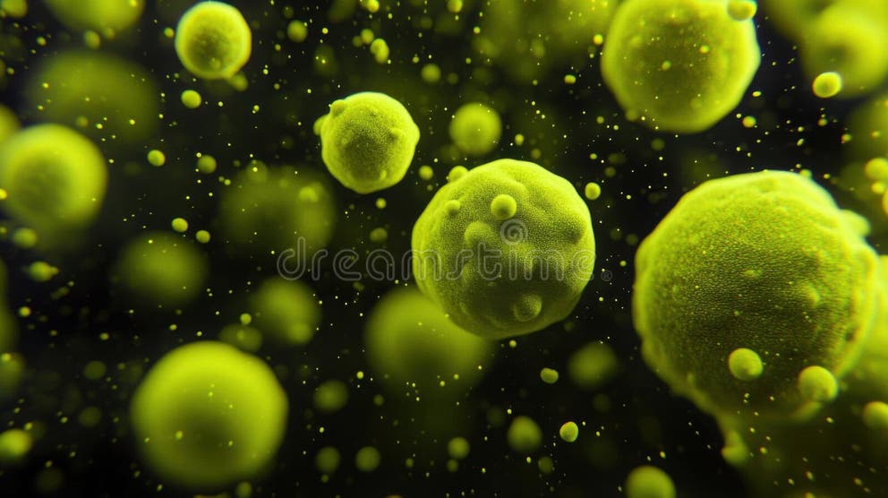 Observe Cells Under Microscope for Research and Science Biology Theme ...